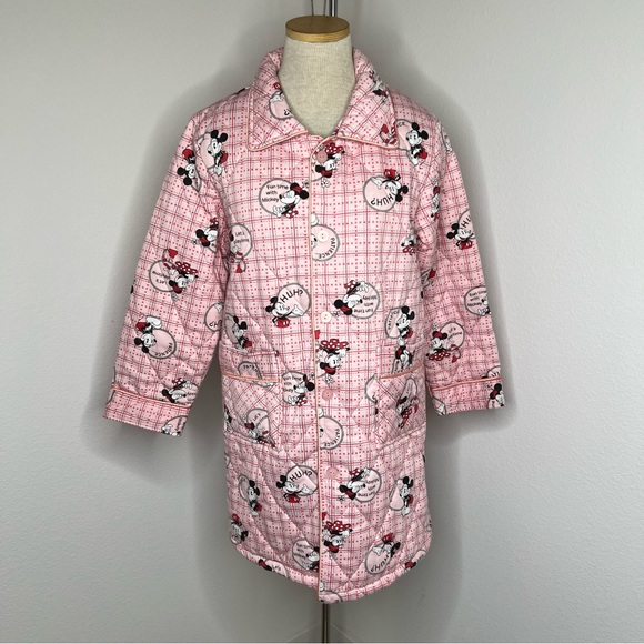 Disney | Intimates & Sleepwear | Rare Quilted Disney Mickey Mouse Robe ...